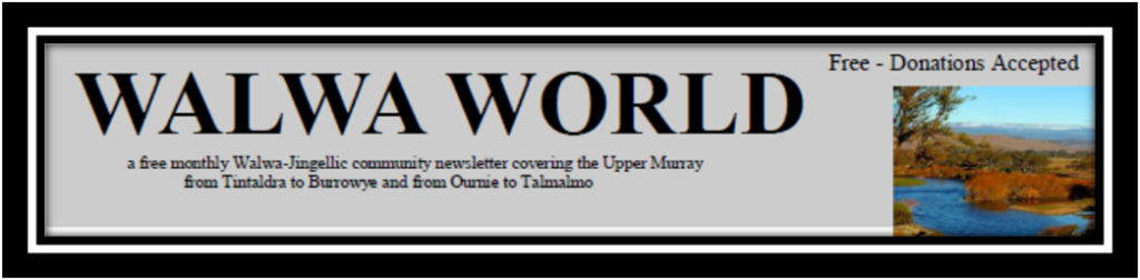 Walwa World Newsletter | Walwa Bush Nursing Centre